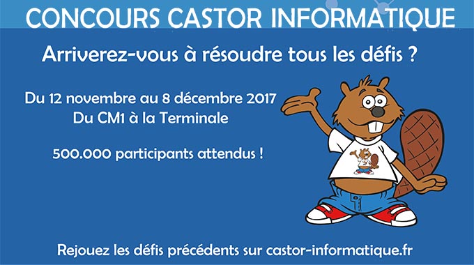 Concours « Castor Informatique » - Circonscription de Dole Nord